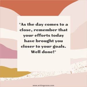 95+ Evening Words of Encouragement