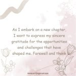 85+ Good Farewell Thank You Messages When Leaving Job