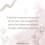 81+ Captivating Thank You for Your Advice