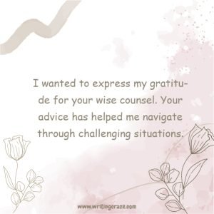 81+ Captivating Thank You for Your Advice