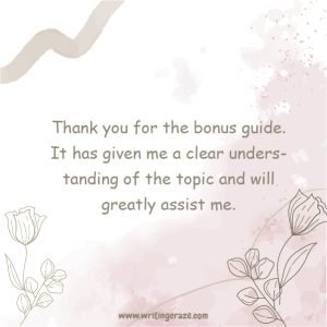 87+ Heartfelt thank you for bonus guide