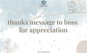 77+ Exceptional Thanks Messages to Boss for Appreciation