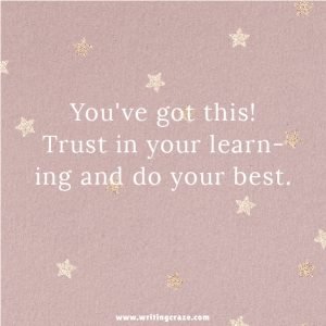 75+ Words of Encouragement for Elementary Students Taking Tests
